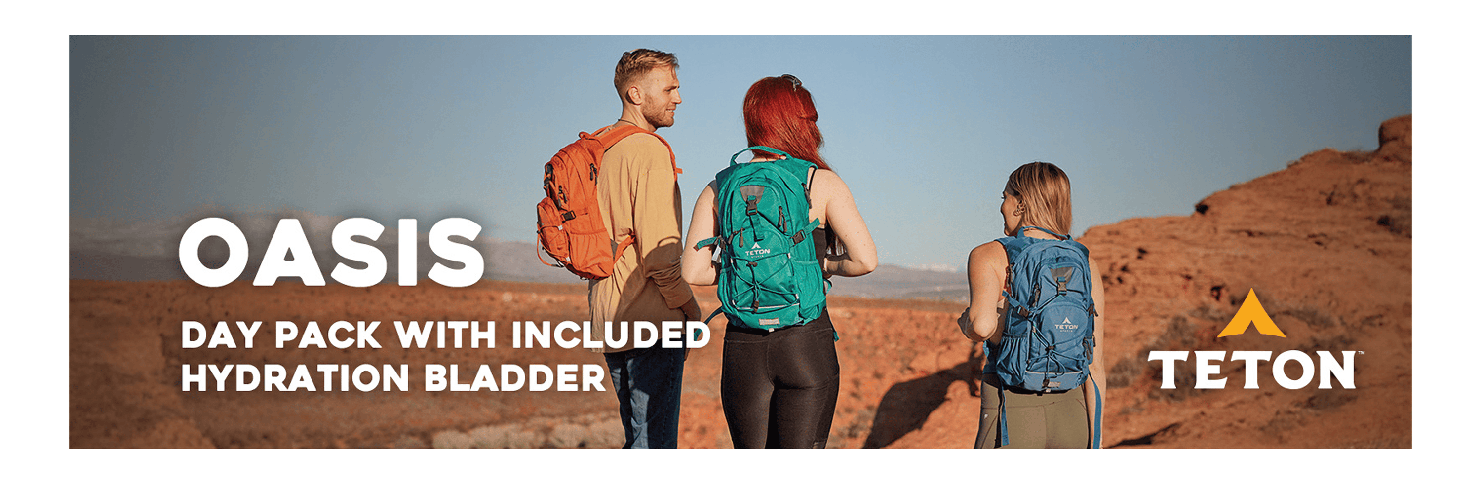 Teton Oasis 18L & 22L Hydration Packs with Included Water Bladder ...